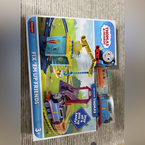 Thomas & Friends | Toys | Thomas Friends Blue And Yellow Vehicle Set ...